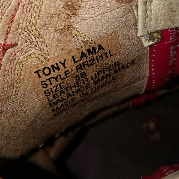 Tony Lama | Shoes | Womens Tony Lamas Square Toe Boots | Poshmark